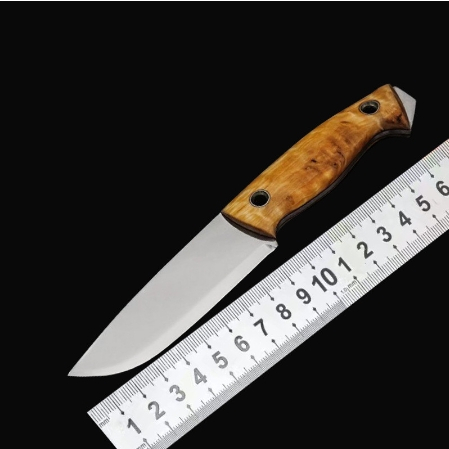 Helleมีดกลางแจ้งอเนกประสงค์แบบพกพาสำหรับตั้งแคมป์ มีดตรงสำหรับการตั้ง ...