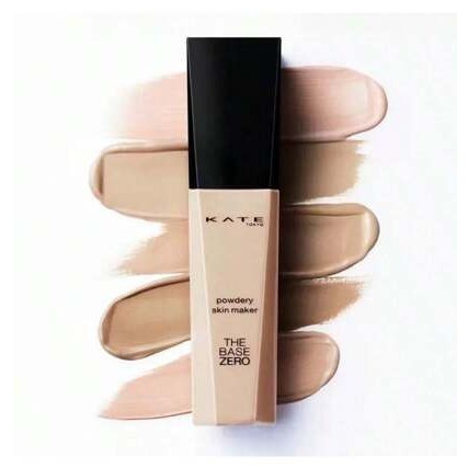KATE powdery skin maker "THE BASE ZERO"รองพื้นแบบลิควิดที่จะเปลี่ยนเป็น ...