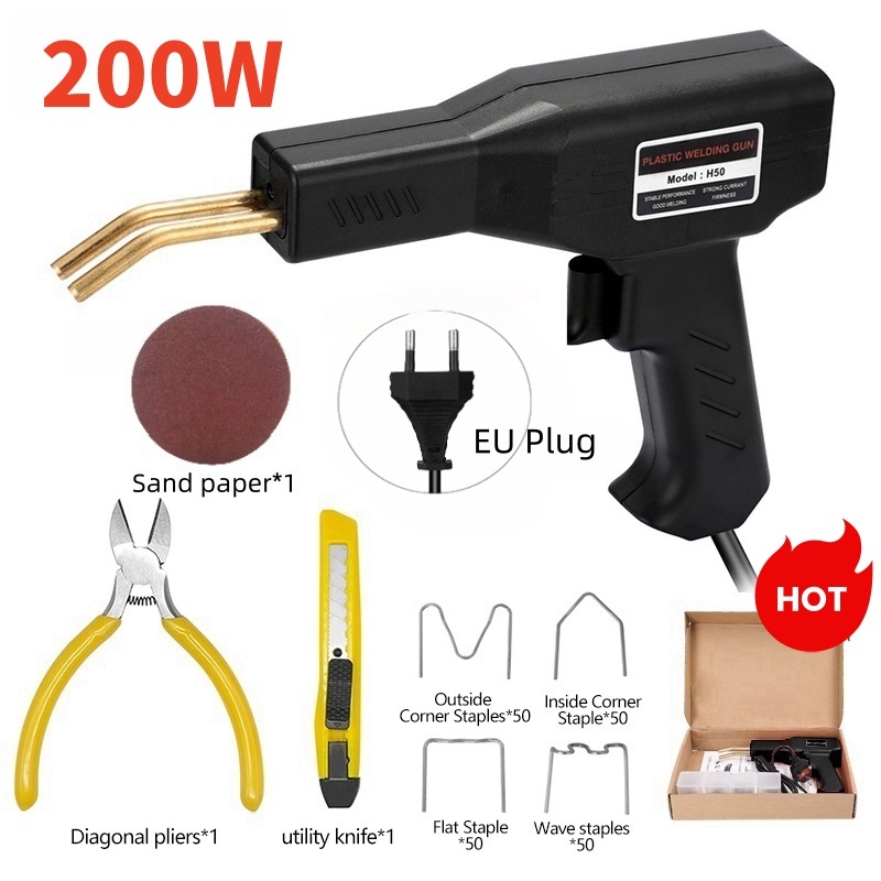 Near Me Rowsily 200W Plastic Welder, 3-IN-1 Welding Gun, 1200PCS Hot ...