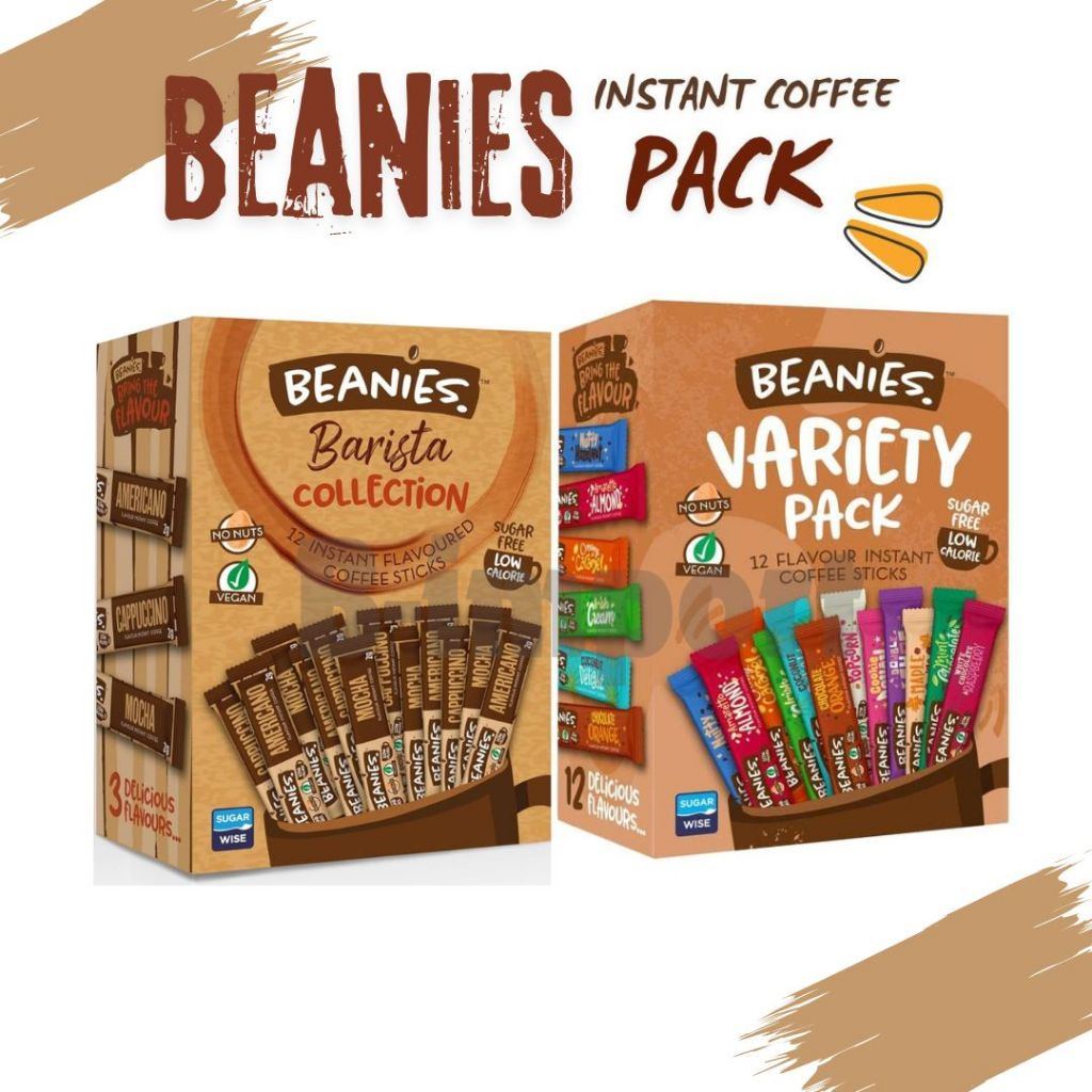 (เฉพาะในไลฟ์ 1แถม1)Beanies Pack 1 กล่อง มี 12 ซอง น้ำหนัก 24 กรัม มี 2 ...