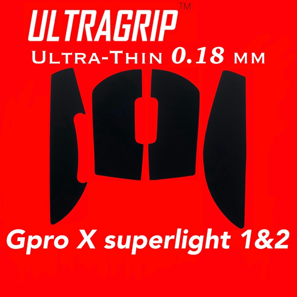 ULTRAGRIP Mouse Grip Tape กริปเทปเมาส์(GPRO XและGPRO X 2) บางเฉียบสุดๆ ...