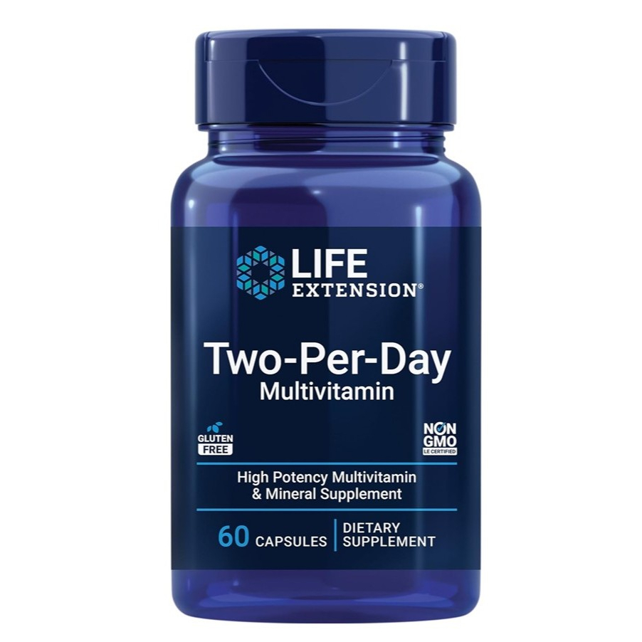 Life Extension Two Per Day Multivitamin 60 capsules ไลฟ์ อาหารเสริม ...