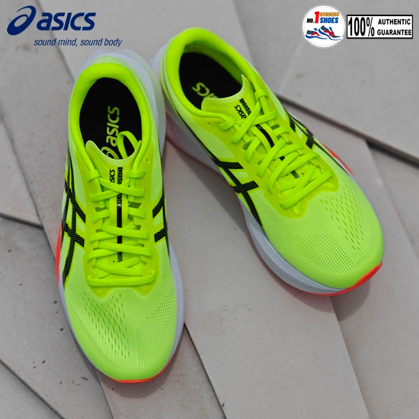 Asics รุ่น Magic Speed 4 PARIS 1011B875-750 สี Safety yellow/ black มี ...