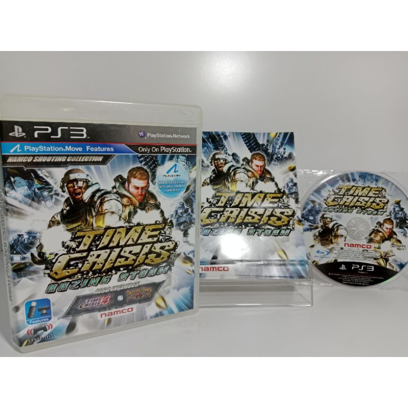 แผ่นเกมส์ Ps3 (มือ1) - Time Crisis : Razing Strorm (อังกฤษ) | Shopee ...