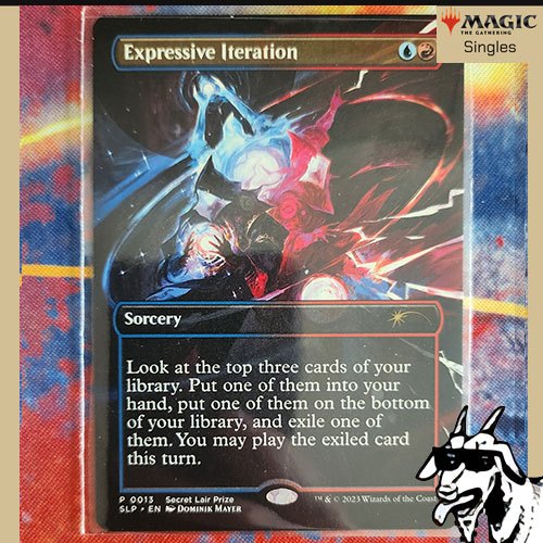 [MTG][Single][Promo] Expressive Iteration ระดับ Uncommon [ภาษาอังกฤษ ...
