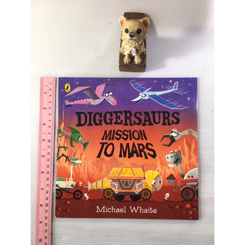 Diggersaurs Mission To Mars By Michael Whaite หนังสือภาษาอังกฤษมือสองปก ...