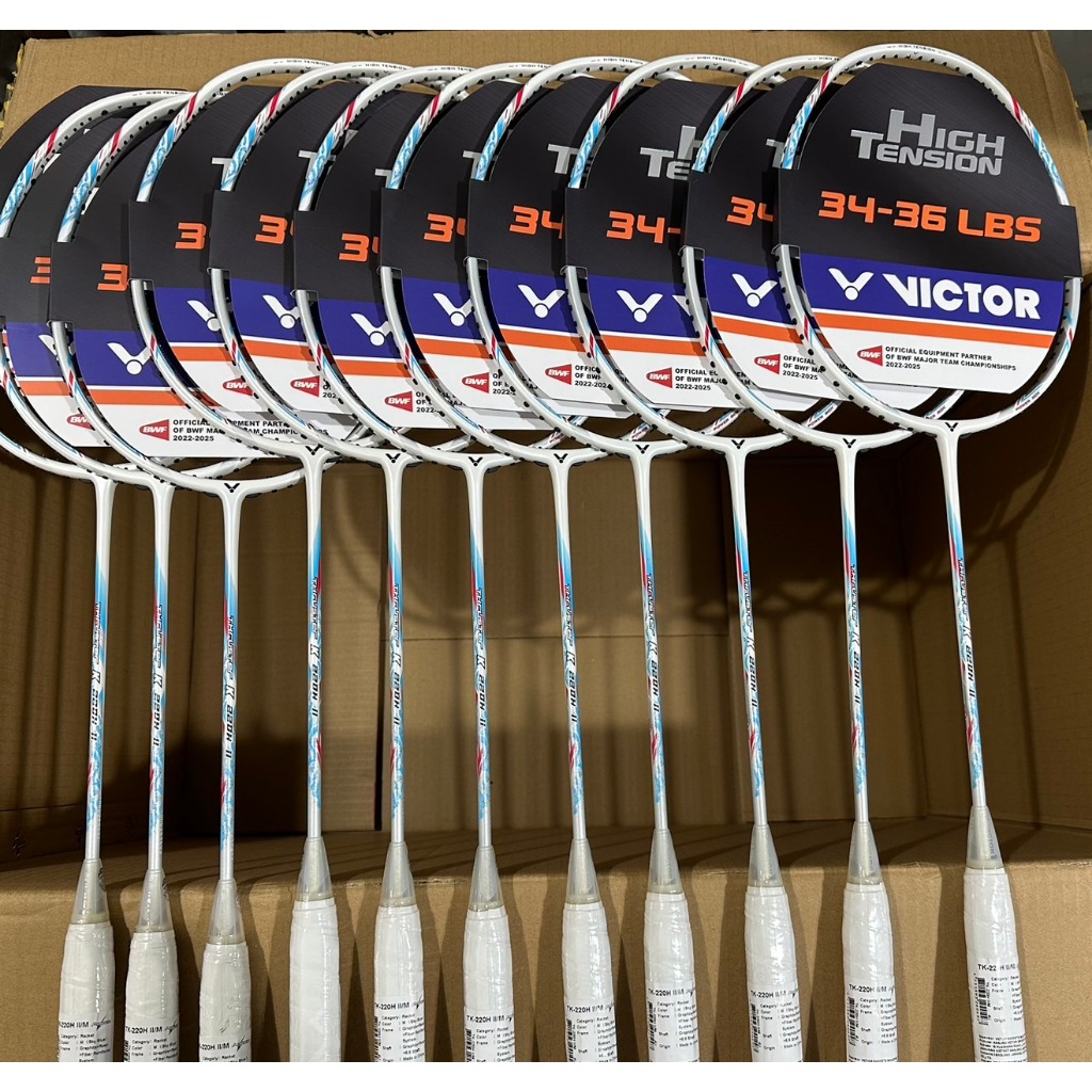 ไม้แบดมินตัน Victor TK-220H II (Free Core) แถมครบชุด สินค้ามีพร้อมส่ง ...
