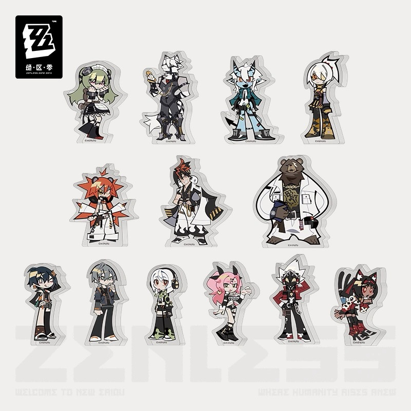 [Pre] zenless zone zero (zzz) Mini Standy Ver.Q : แสตนดี้จิบิ มินิแสตน ...