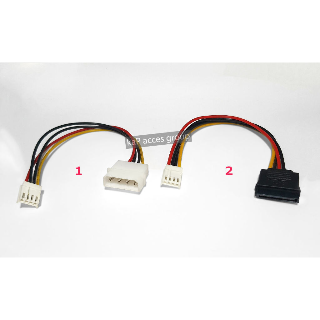 หัว 4PIN to MOLEX IDE 4PIN / SATA POWER cable | Shopee Thailand