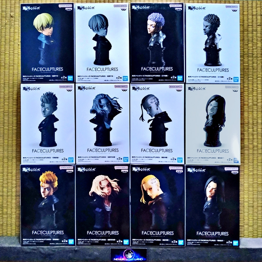 BANDAI BANPRESTO FIGURE: FACECULPTURES - TOKYO 卍 REVENGERS / โตเกียว รี ...