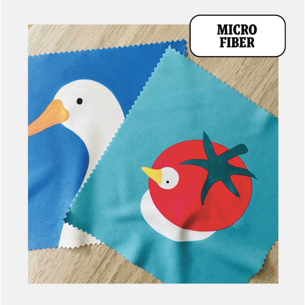 ผ้าไมโครไฟเบอร์ ใช้เช็ดแว่น หรืออุปกรณ์อิเล็กทรอนิกส์ ออกแบบโดย Erdy ...