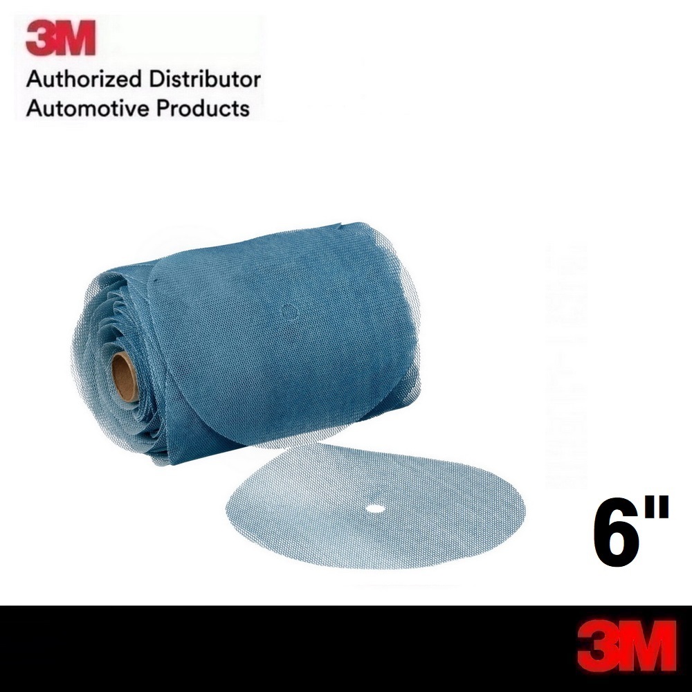 3M Blue Net Disc 150 mm, 100 pcs เบอร์ 80 120 150 180 220 240 320 ...