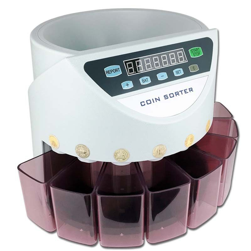 เครื่องนับเหรียญ เครื่องคัดแยกเหรียญ CoIn Counter/Coin Sorter ความเร็ว ...