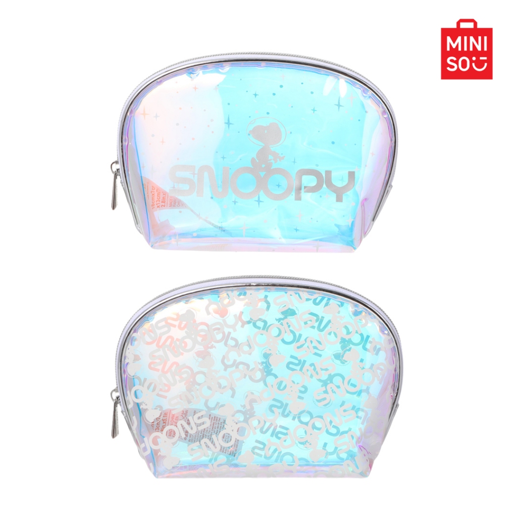 MINISO กระเป๋าเครื่องสำอาง Snoopy the Little Space Explorer Collection ...