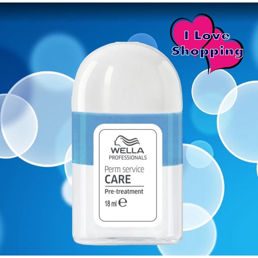 Wella Perm Service Care Pre Treatment 18 ml ทรีมเม้นท์ใส่เตรียมผมก่อน ...