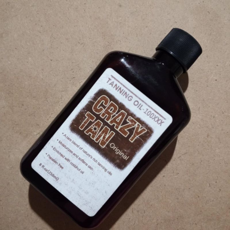 ออยล์อาบแดด ผิวแทน Crazy Tan Caribbean Beach Dark Blending Tanning Oil ...