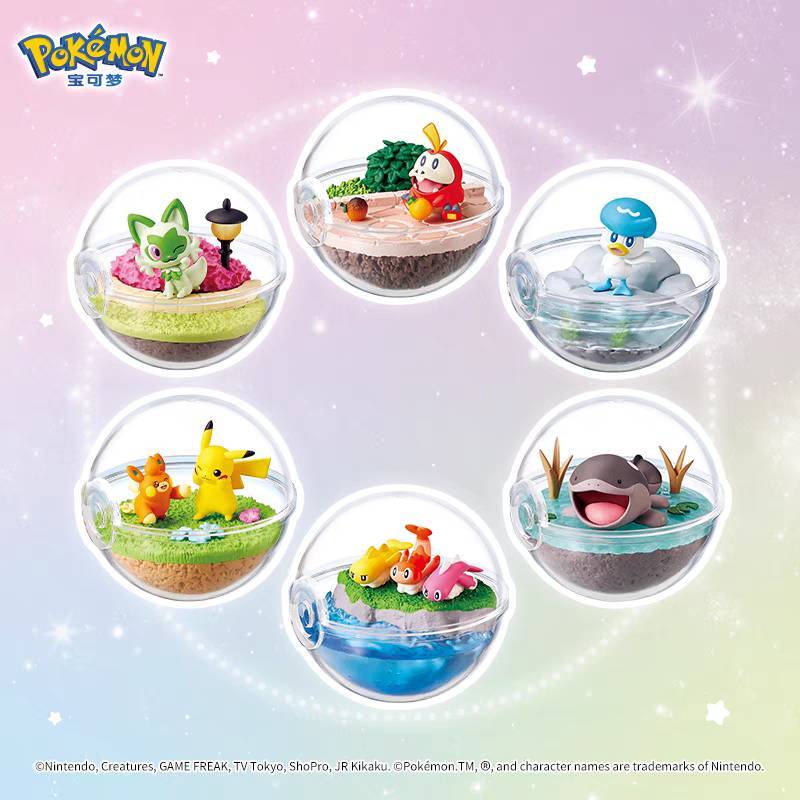 Re-Ment : Pokemon Terrarium Collection EX Paldea (Set) | Shopee Thailand