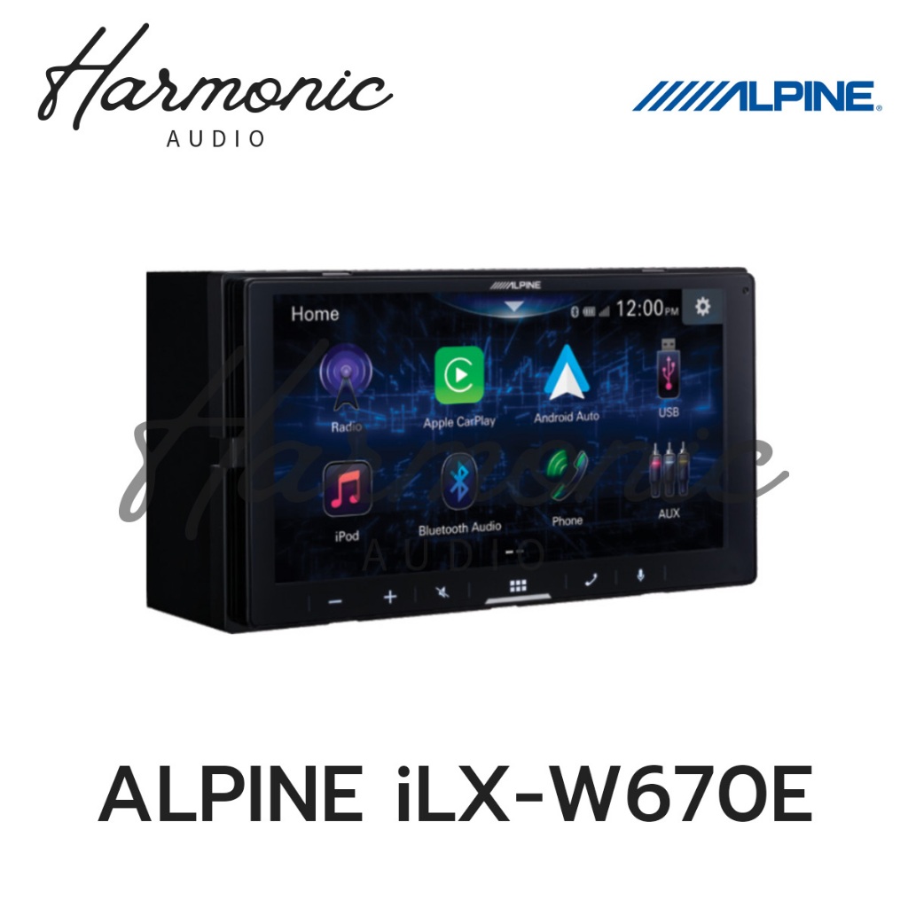 ALPINE iLX-W670E วิทยุรถยนต์ 7 นิ้ว 7INCH CARPLAY AND ANDRIOD AUTO ...