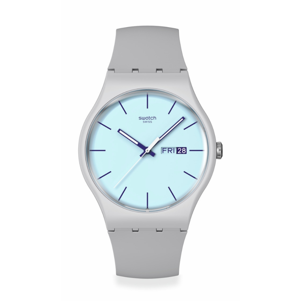 Swatch นาฬิกาผู้ชาย BLUEBERRY SKY รุ่น SO29M702 | Shopee Thailand
