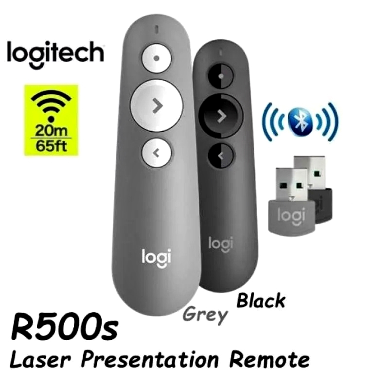 ⚡️รีโมทนำเสนอไร้สาย⚡️ Logitech R500S Laser Presentation Remote เลเซอร์ ...
