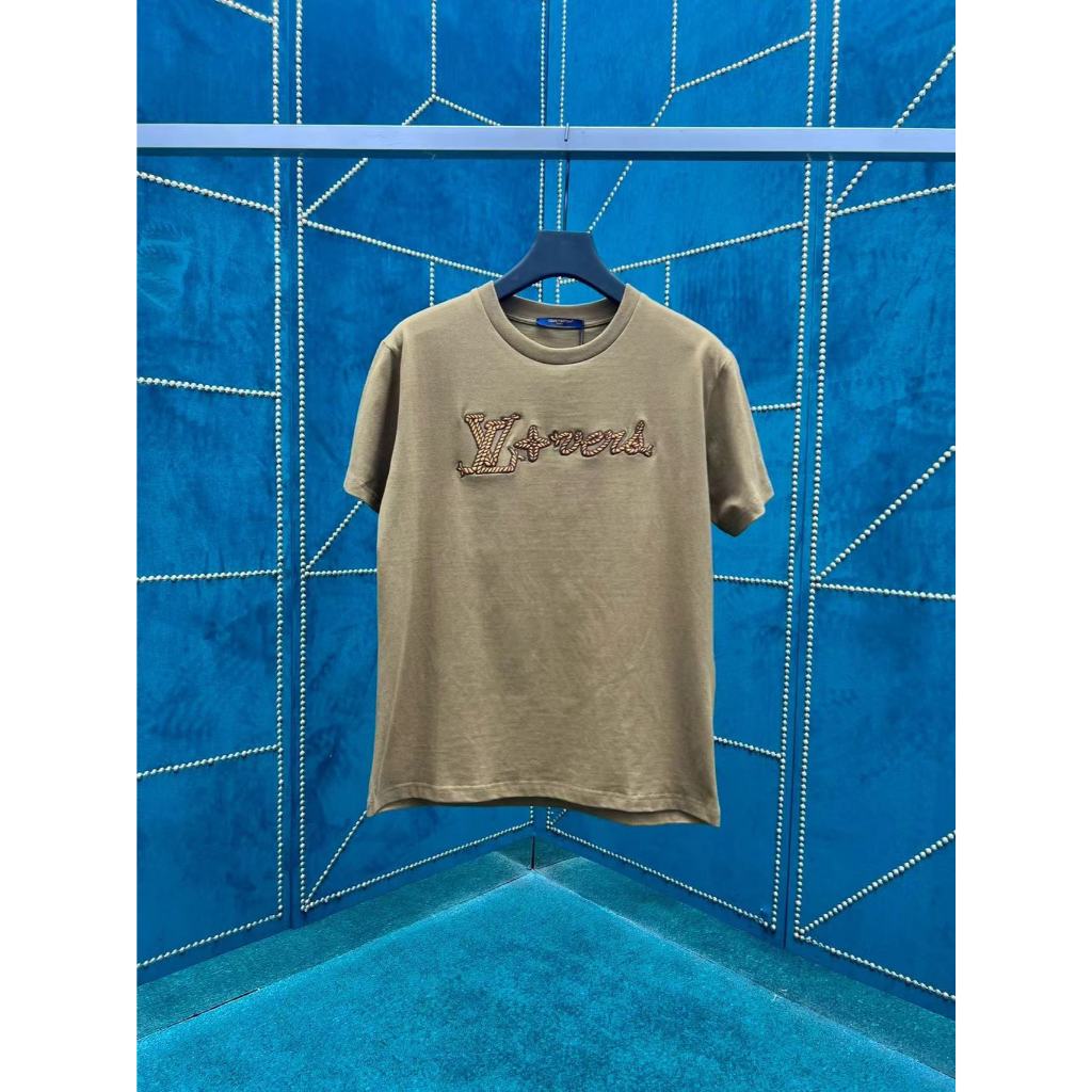 เสื้อยืด Louis Vuitton LV 24SS 1:1 งานสูงสุด รูปถ่ายตัวจริง เทียบแท้ 99% จัดส่งฟรี แท้ 99 % ...