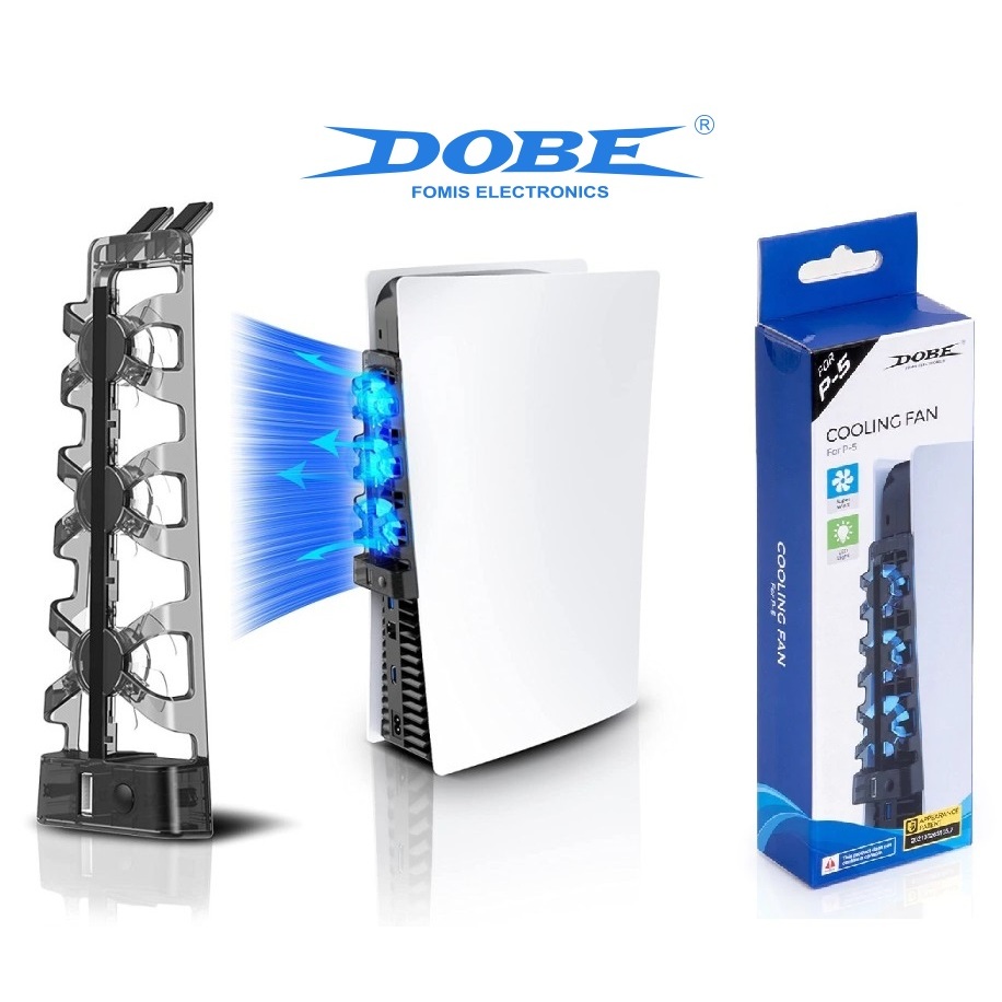พัดลม DOBE PS5ระบายความร้อนสำหรับเครื่อง PS5 Cooling Fan for PS5 ...