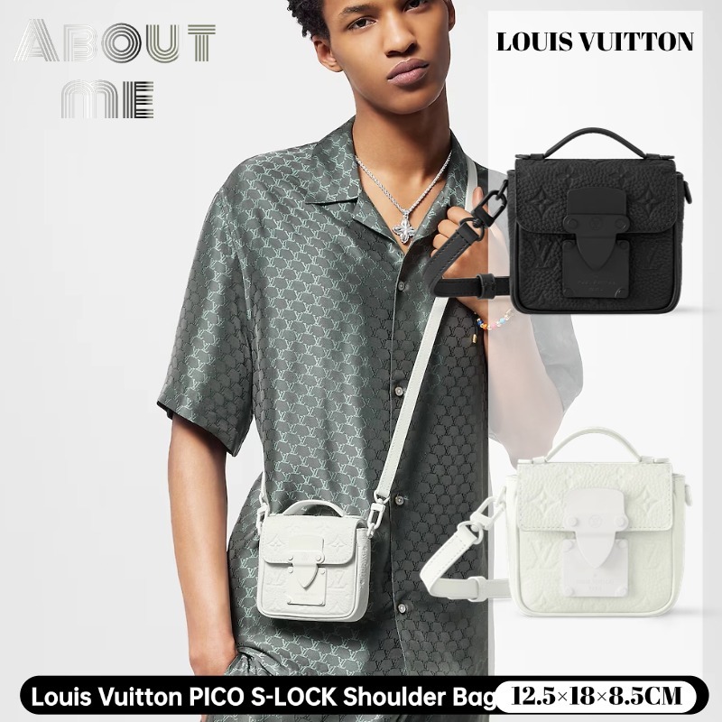 Louis Vuitton PICO S-LOCK Shoulder Bag กระเป๋าสะพายข้าง LV มินิ กระเป๋า ...