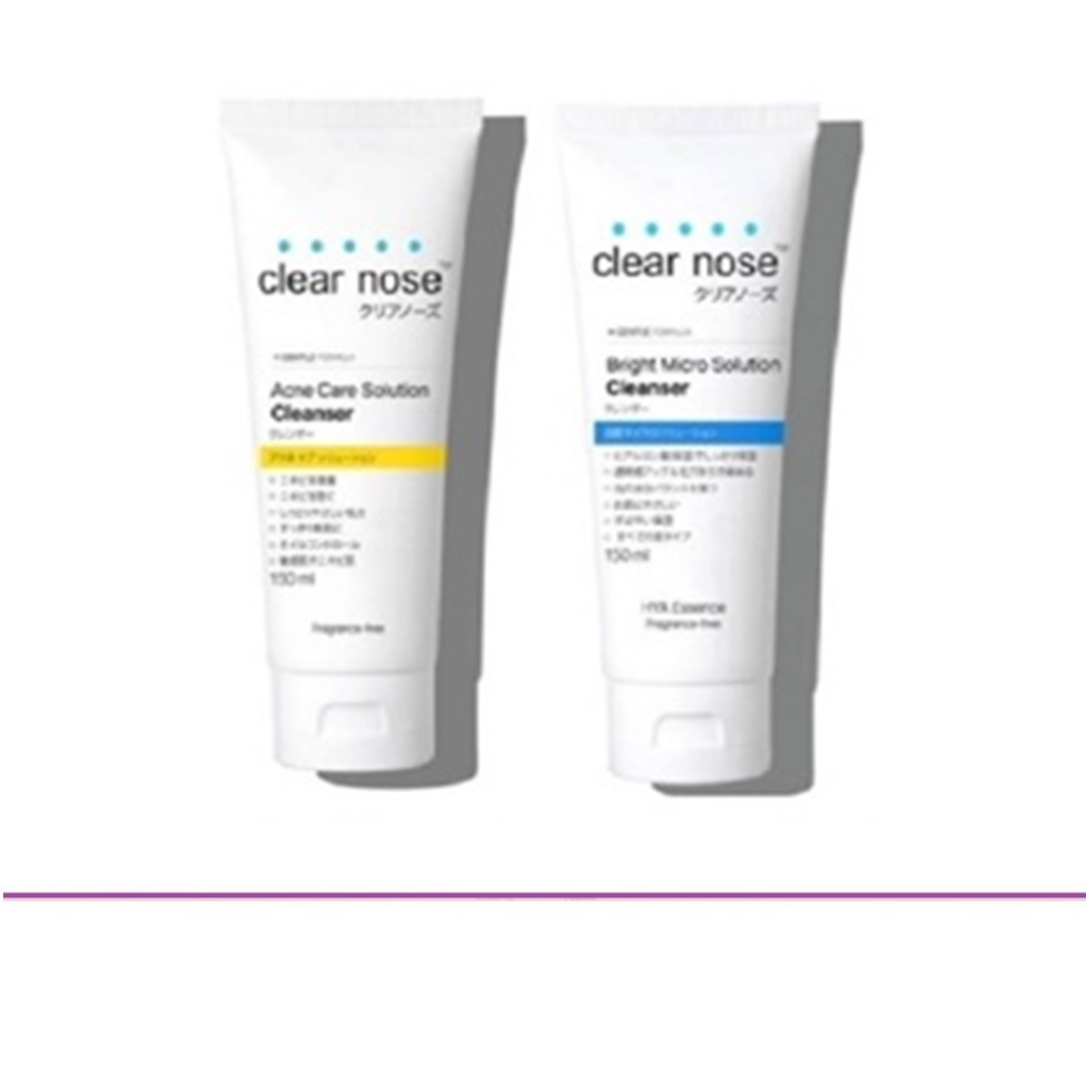 (แท้) Clear Nose Solution Cleanser Foam 150ml เคลียร์โนส โซลูชั่น คลีน ...