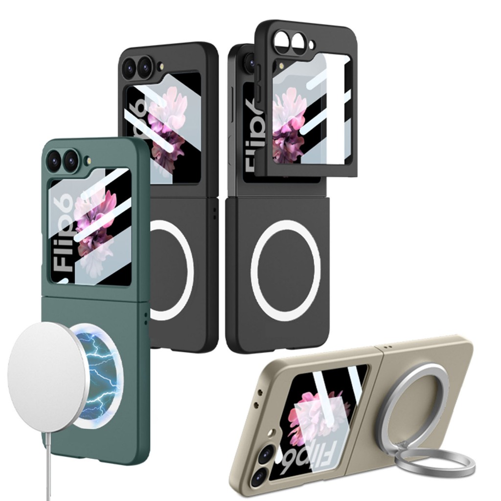 เคส Flip6 Case Mag Matt + Glass เคสชาร์จแม่เหล็ก เนื้อแมตต์ +กระจก (TH ...