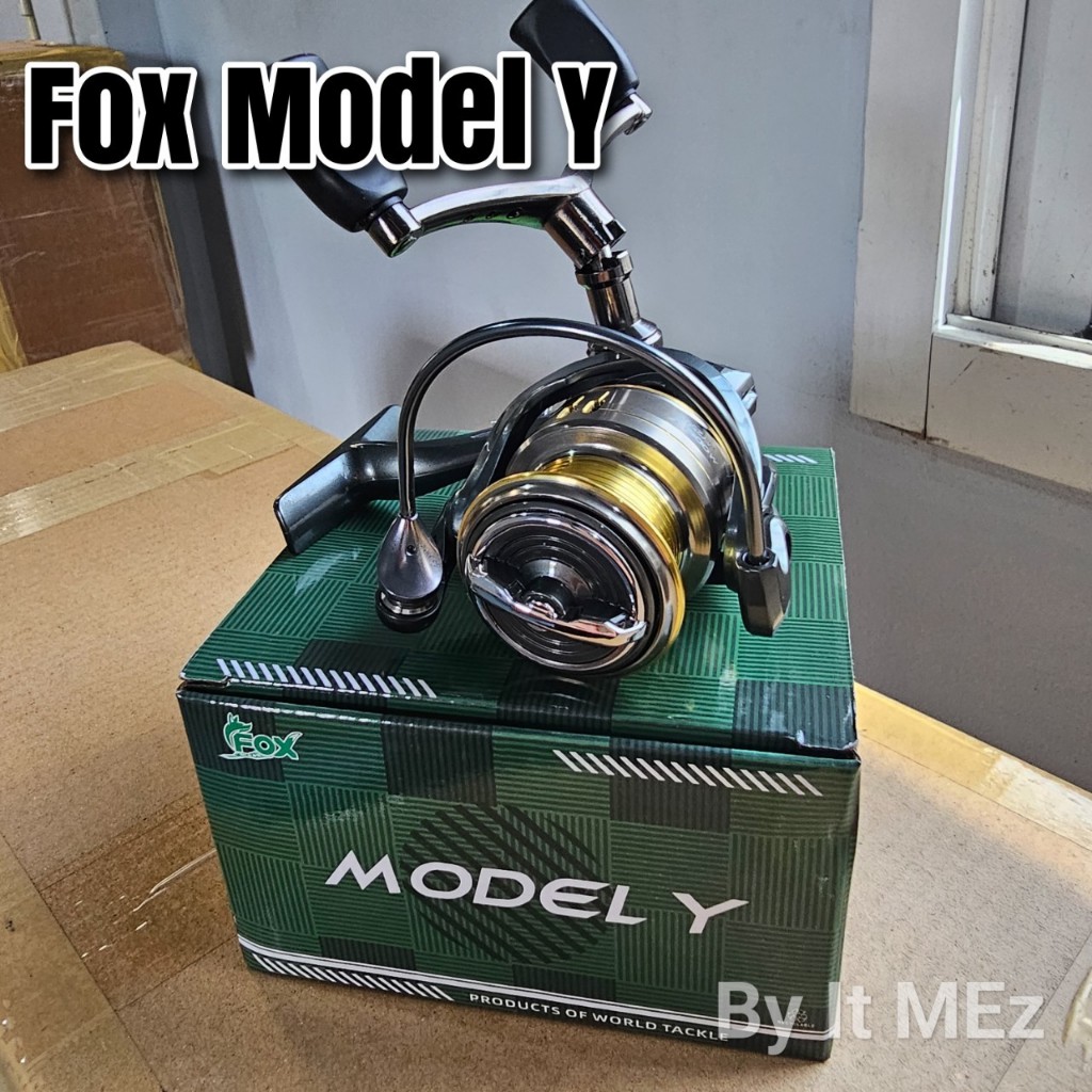 ของแท้ ราคาถูก รอกสปิน รอกตกหมึก แขนคู่ FOX REEL MODELY 2500 4+1BB ...