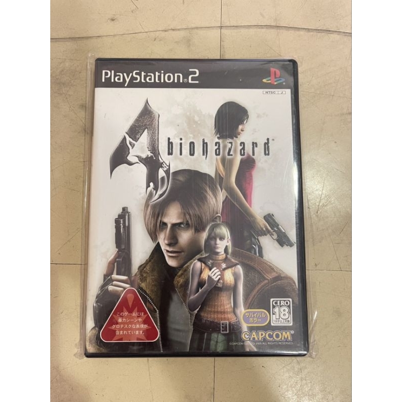 Biohazard 4 ps2 แผ่นแท้ Japan 🇯🇵 | Shopee Thailand