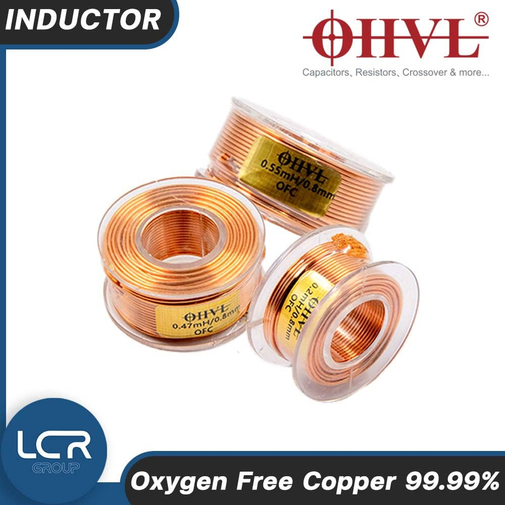 OHVL Air Coil Type #1 0.05-1.0mH 0.8mm อินดักเตอร์ ตัวเหนี่ยวนำ ทน ...