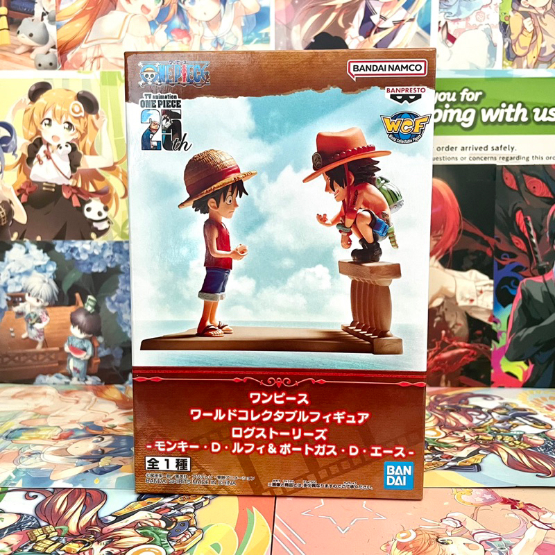 One Piece WCF Log Stories - Monkey D Luffy & Portgas D Ace | Shopee ...
