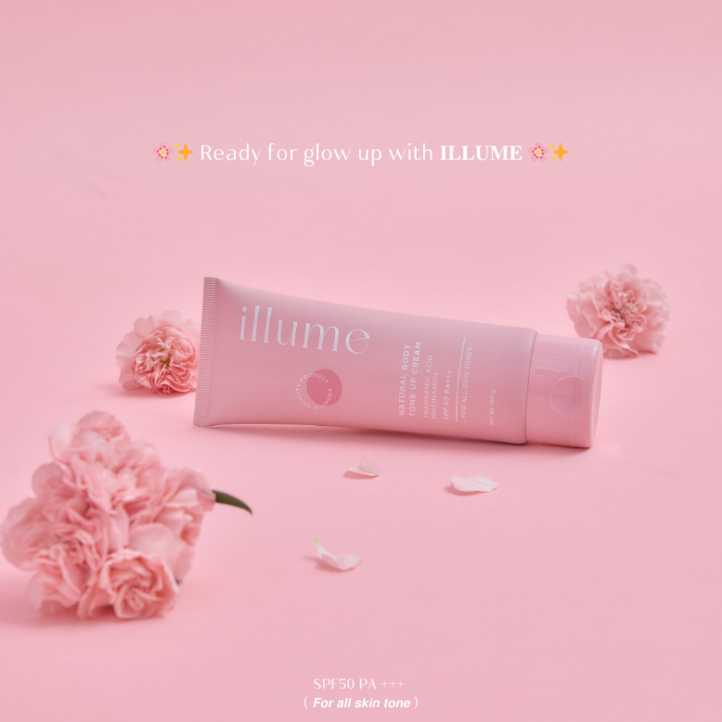 กันแดดโทนอัพ ILLUME Nature Body Tone Up Cream 100g พร้อมบำรุงผิวกาย ...