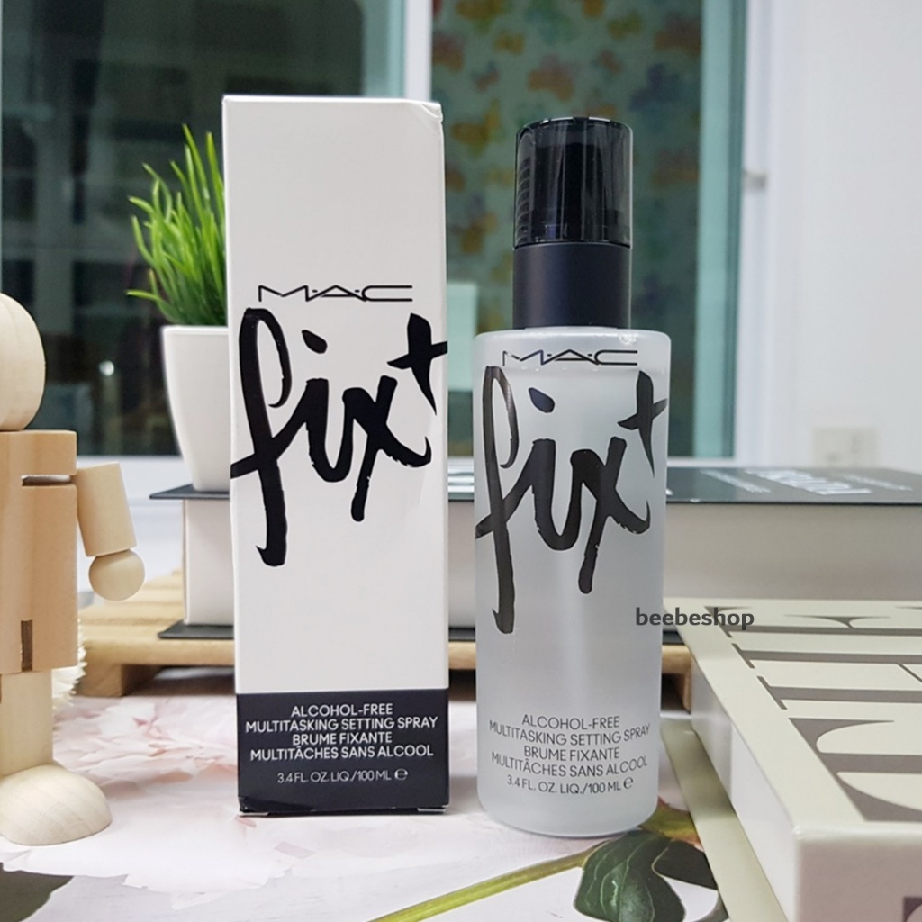 สูตรใหม่!! MAC FIXT+ Alcohol Free Setting Spray 100ml 11/2023 สเปรย์ ...