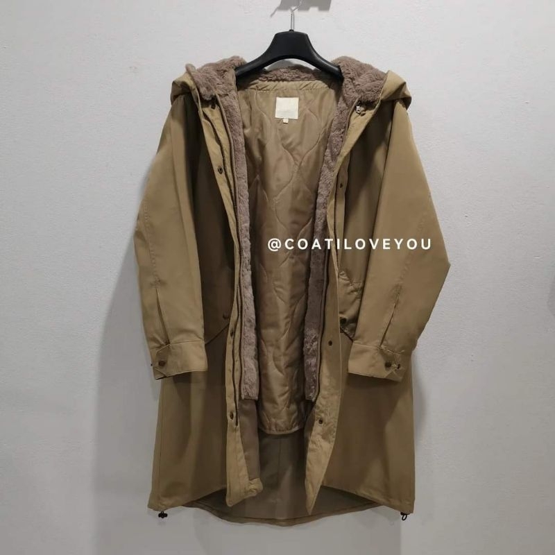 Earth music&ecology 2 way Parka Jacket | Shopee Thailand