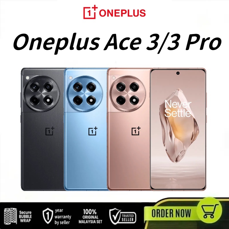 OnePlus Ace3/3 Pro Snapdragon 8 Gen 2 6.78'' 1.5K AMOLED Screen 5500mAh Battery 100W Super VOOC ...