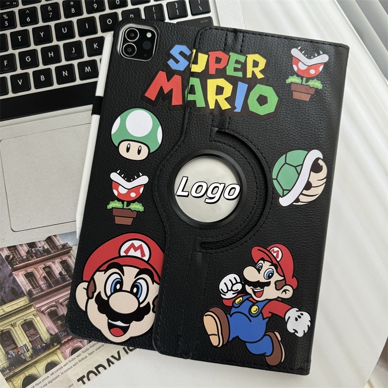 ⭐24 ชั่วโมงส่ง⭐mario สติ๊กเกอร์ เคส for iPad pro 2024 11 Gen10 10.9 ...