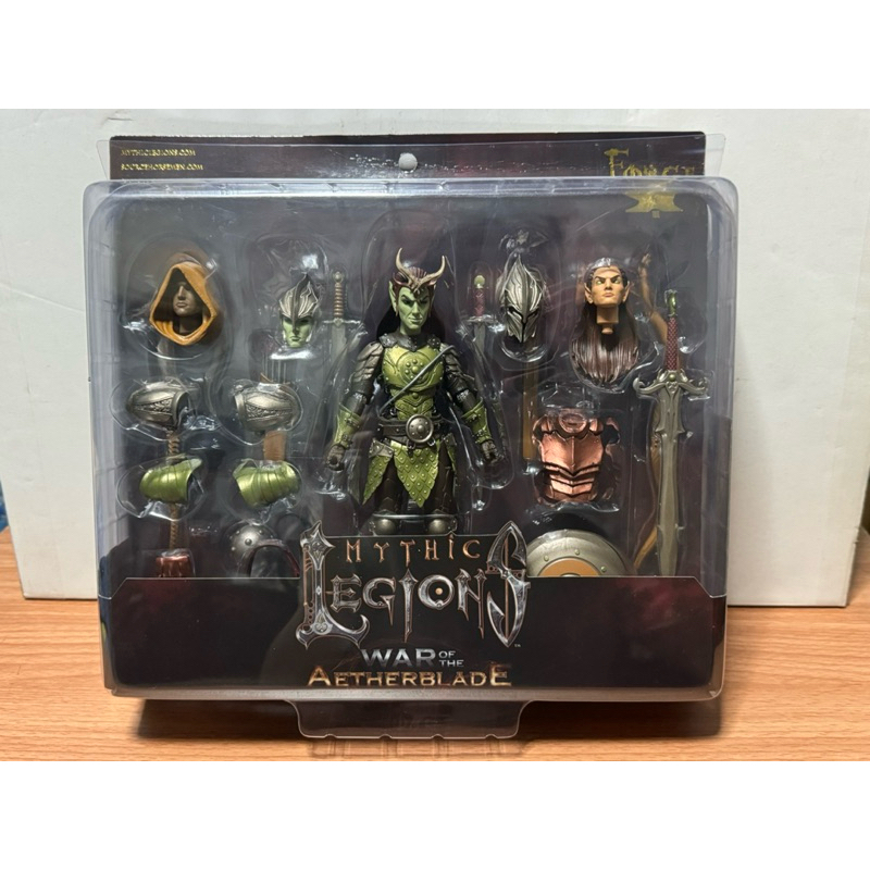 Mythic Legions Four Horsemen Studios Deluxe Male Elf Builder Fantasy ...