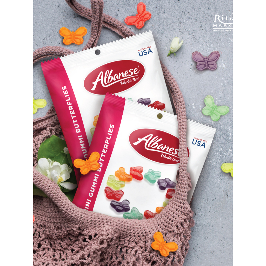 Mini Gummi Butterflies 100 g. มินิ กัมมี่ บัตเตอร์ฟาย 100 กรัม | Shopee ...