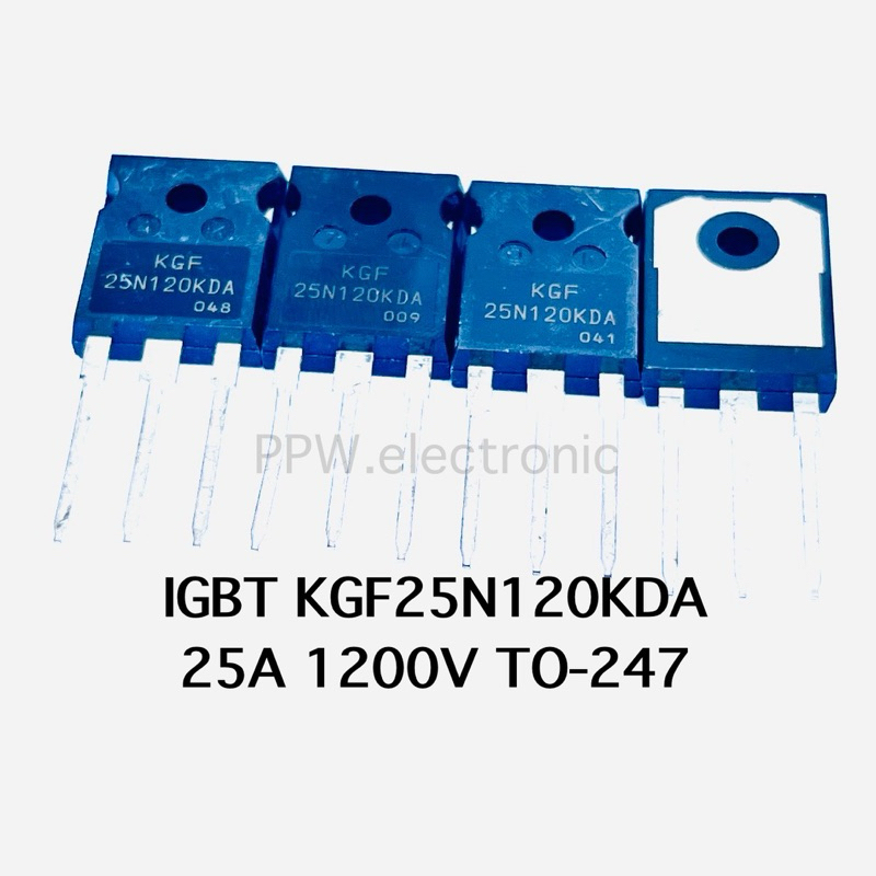 (1ตัว) KGF25N120KDA IGBT 25A 1200V Transistor ทรานซิสเตอร์ ยี่ห้อKEC ...
