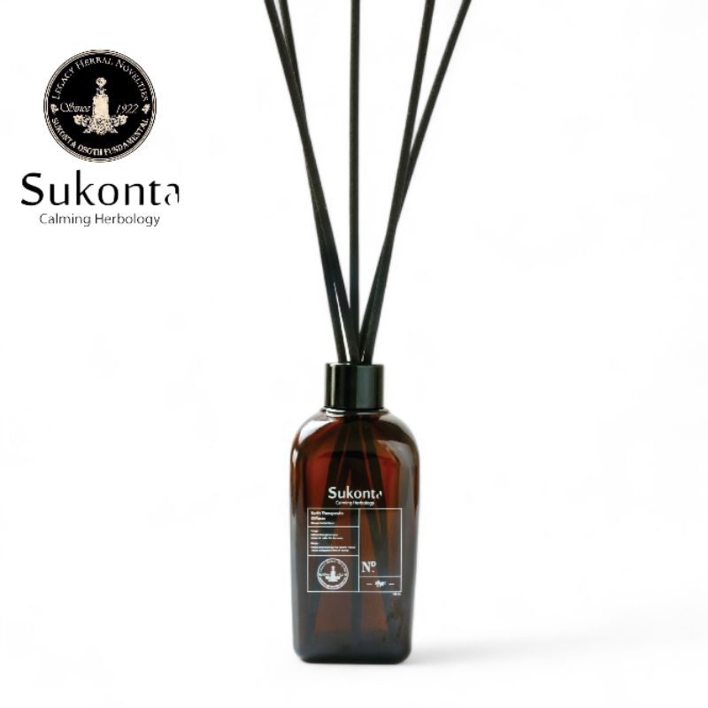 SUKONTA EARTH THERAPEUTIC REED DIFFUSER 100 ML ก้านไม้กระจายกลิ่น ...