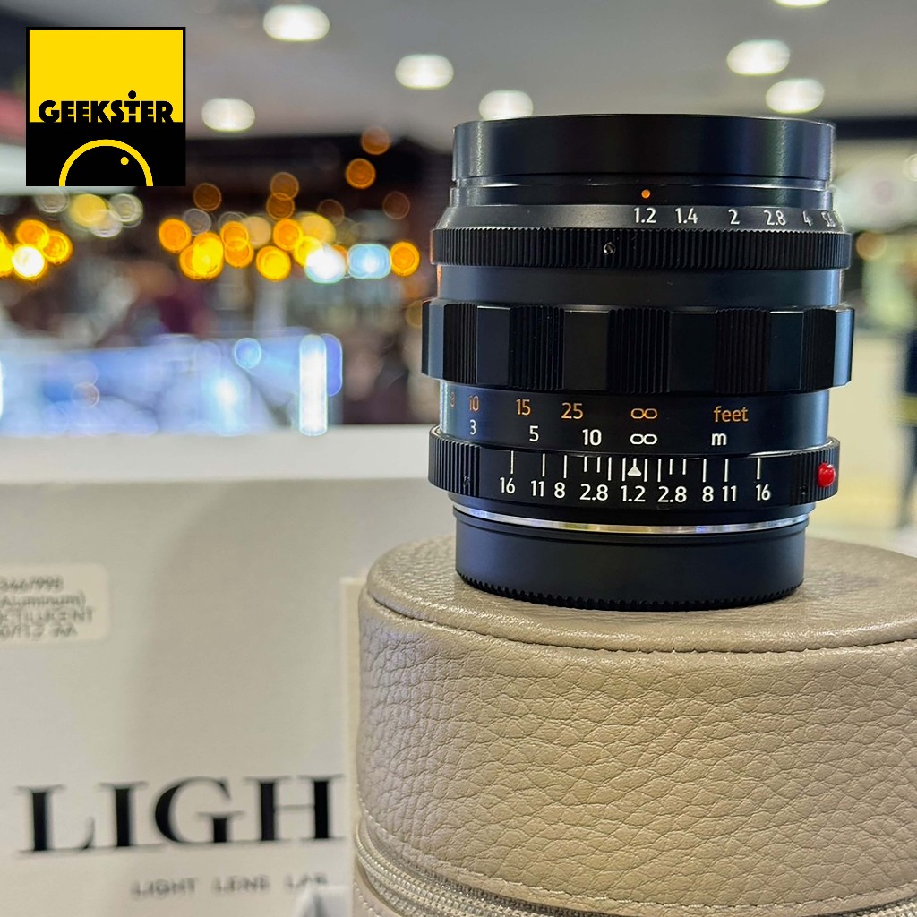 เลนส์ Light Lens Lab 50mm f1.2 ASPH 1966 ของใหม่ Noctilux Clone ( LLL 50 mm f 1.2 Noct จีน Leica ...