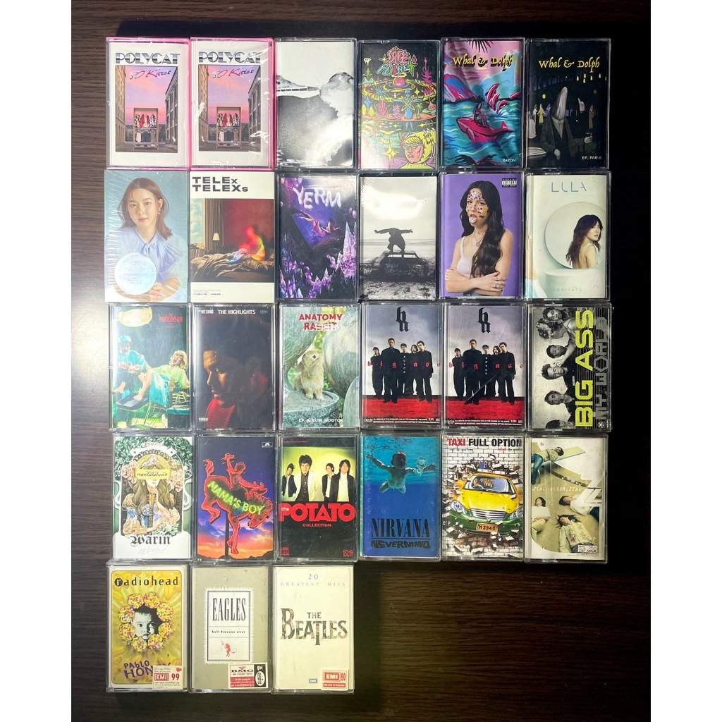 เทปเพลงไทย สากล เทปคาสเซ็ท cassette tape: polycat, Olivia, Safeplanet ...
