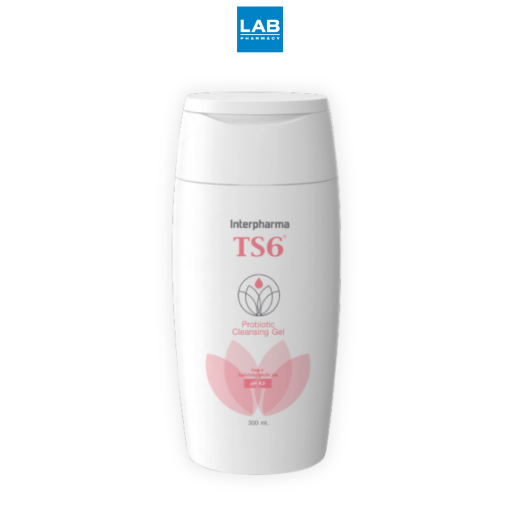 Interpharma TS6 Probiotic Cleansing Gel 300 ml. อินเตอร์ฟาร์มา ทีเอส 6 โปรไบโอติก คลีนซิ่ง เจล ...