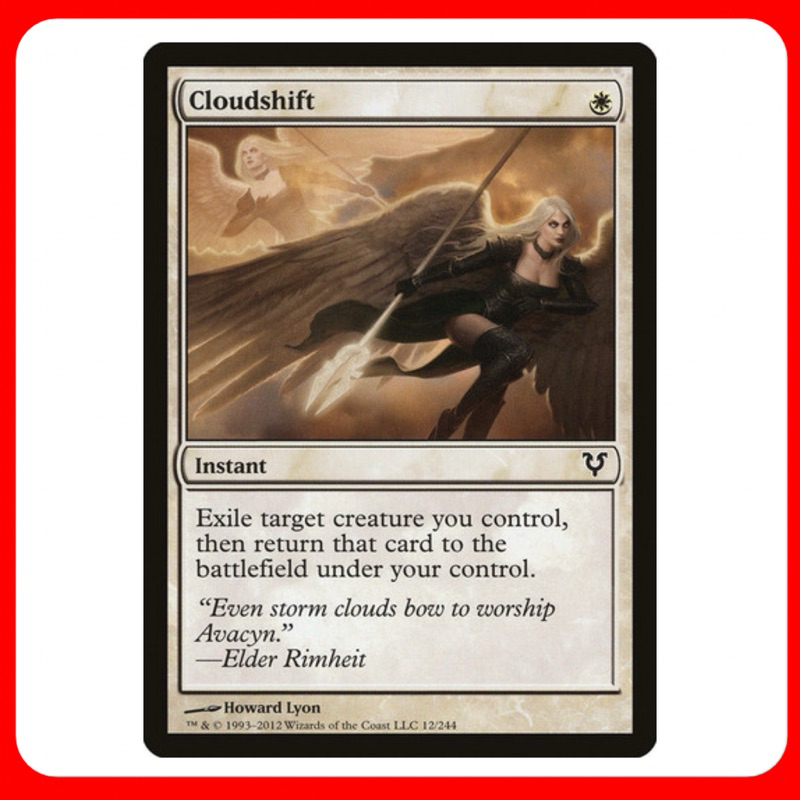[MTG] Cloudshift [AVR] [WHITE] [COMMON] [NORMAL] [ENG] (การ์ดเมจิค / Magic the Gathering) [EDH ...