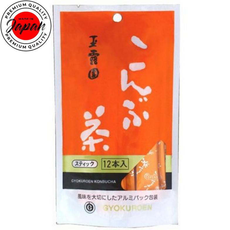 Gyokuroen Kombucha Sticks [2g x 12P] Kobucha Kevic ชาสาหร่าย Made in ...