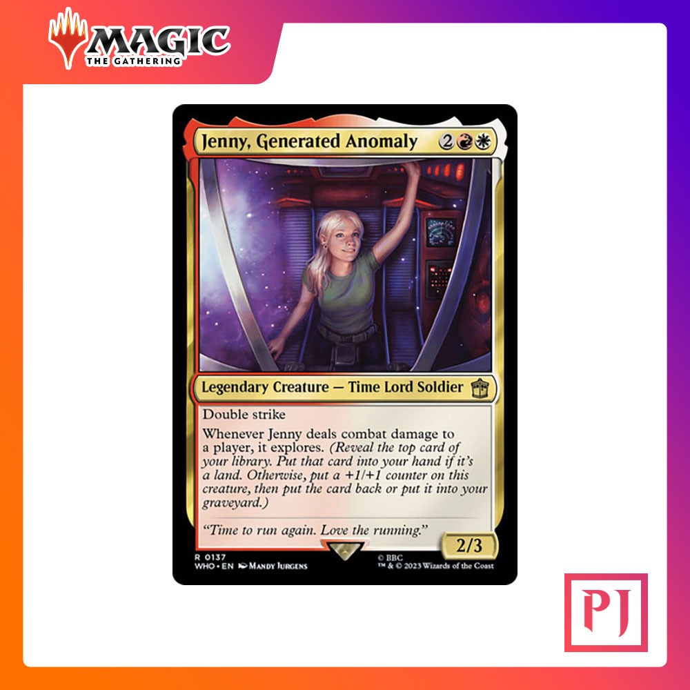 [MTG] Jenny, Generated Anomaly [WHO] [MULTI] [RARE] [NORMAL] [ENG] (การ์ดเมจิค / Magic the ...