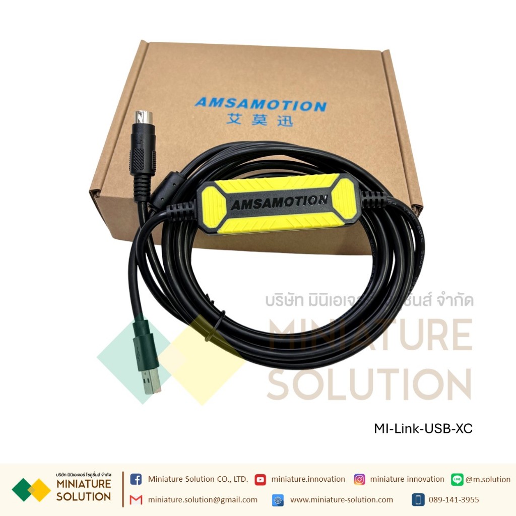 USB-XC สายสำหรับ Xinje XC1/XC2//XC3/5 ซีรี่ส์ Xinje PLC programming ...