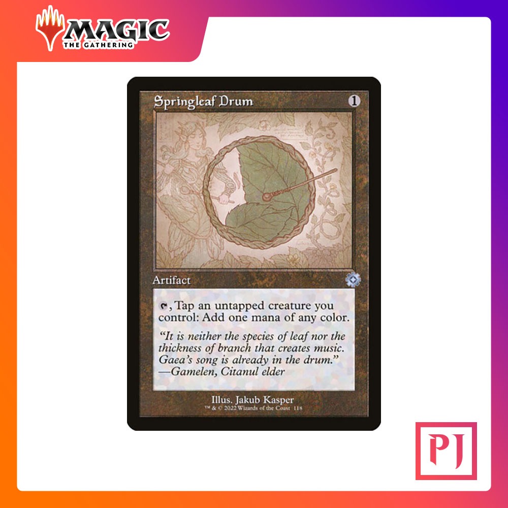 [MTG] Springleaf Drum (#118) (Retro Frame) [BRO] [ARTIFACT] [UNCOM ...